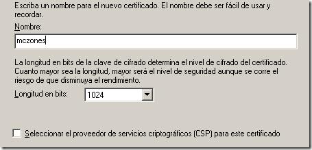 Tecnoloxía xa: Unidad 6: Entidad certificadora: certificados en IIS